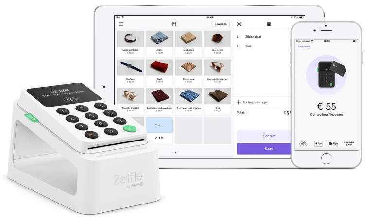 Zettle review | Mobiele pinapparaten van Zettle | Kassazaak.nl